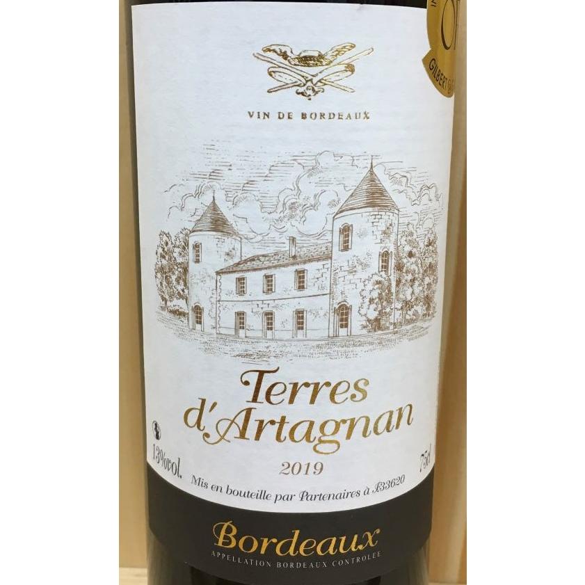 テル・ダルタニャン ボルドー・ルージュ 2019 Terres d Artagnan 2019 Bordeaux rouge : リカーランド ...