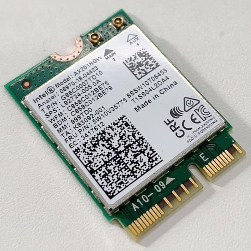 【中古】Intel Dual Band Wireless-AX AX201 [AX201NGW] (Intel Selectチップセット ...