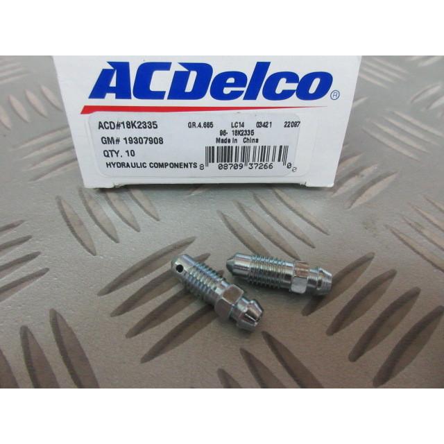 K2335.1960-1979 アメリカ旧車 ブレーキブリーダー NEW 2個 シボレー ダッジ フォード プリムス etc ACdelco ...