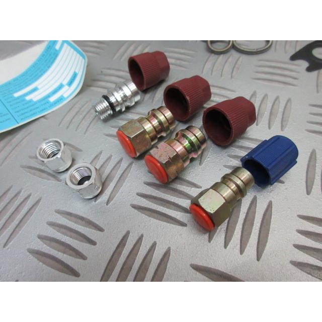 AC26601 エアコン レトロフィット FULL SET NEW R12→134A Retrofit kit フィッティングset ...