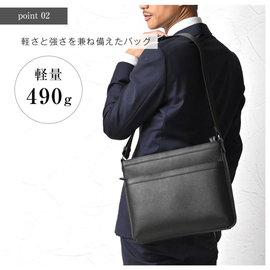 JOYA（ジョヤ） ショルダーバッグ ビジネス メンズ 本革 ビジネス