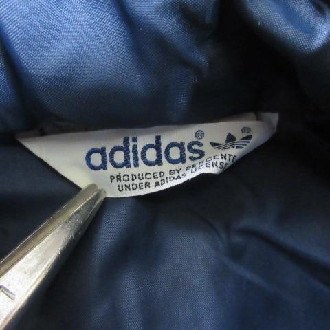 アディダス adidas ナイロン ジャケット M 紺 ウインドブレーカー スポーツ アメカジ古着 sy2860 : sy2860 : 古着屋 ...