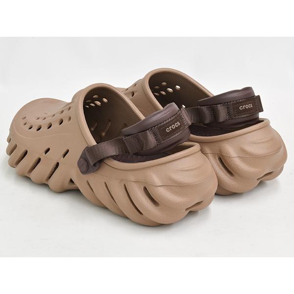 [9/30 0:00まで★決算セール]crocs ECHO CLOG 【クロックス エコー クロッグ】 LATTE : 207937-2q9 ...