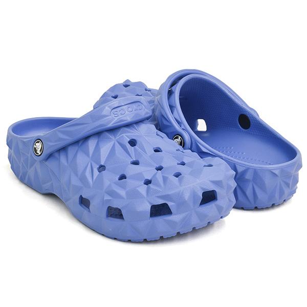crocs CLASSIC GEOMETRIC CLOG 【クロックス クラシック ジオメトリック クロッグ】 ELEMENTAL BLUE ...