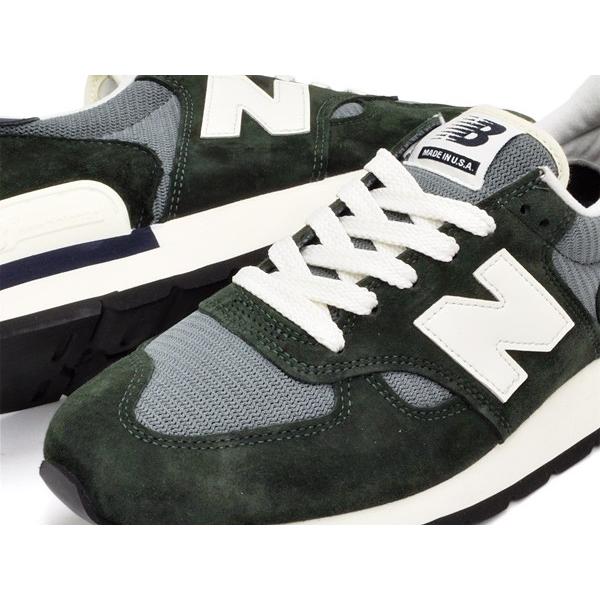 NEW BALANCE M990 CERI 【ニューバランス 初代990 Dワイズ】 【ヘリテージ メイド イン USA】 GREEN ...