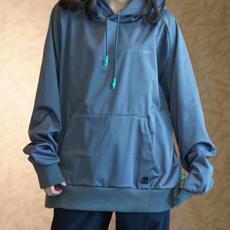 inhabitant インハビタント Water Repellent Pull Parka 撥水 パーカー フーディー プルオーバー : G ...