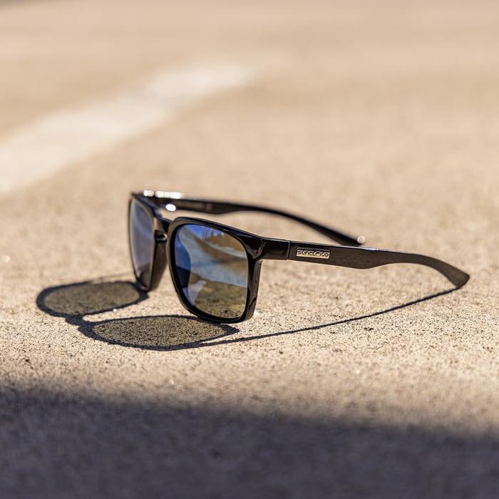 サングラス SUNCLOUD HUNDO 偏光レンズ フィッシング アウトドア ファッション サーフィン スケートボード キャンプ 自転車 BLACK : G.F.CREEK - 通販 ...