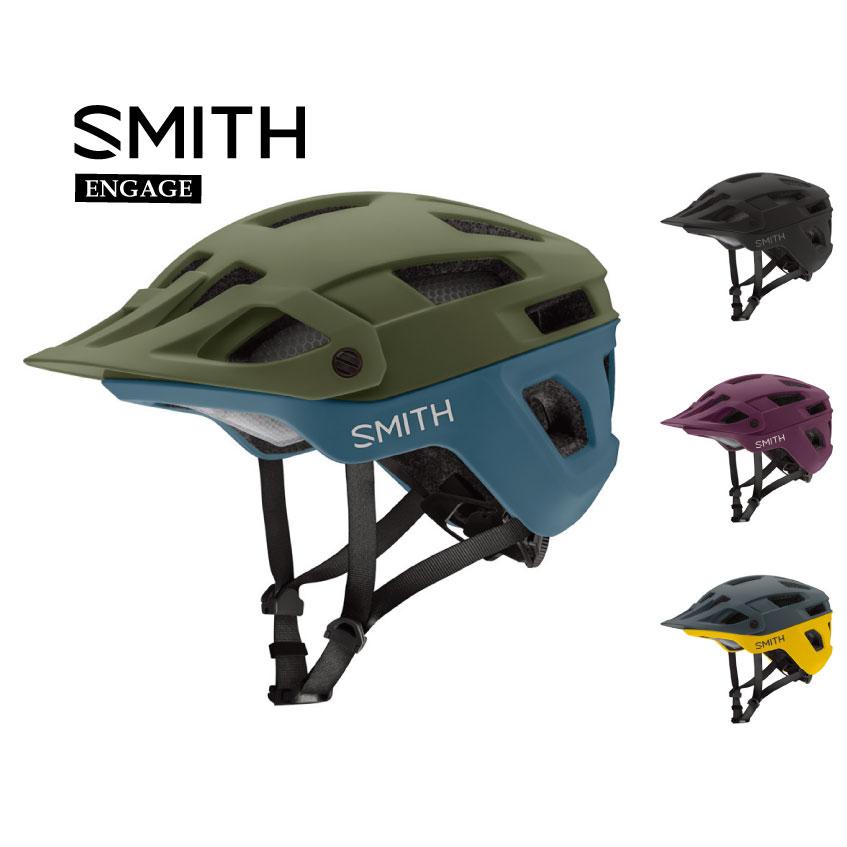 SMITH（ヘルメット、サングラス） 23 SMITH BIKE HELMET 【ENGAGE】 自転車 マウンテンバイク 日本正規品 調光 ...