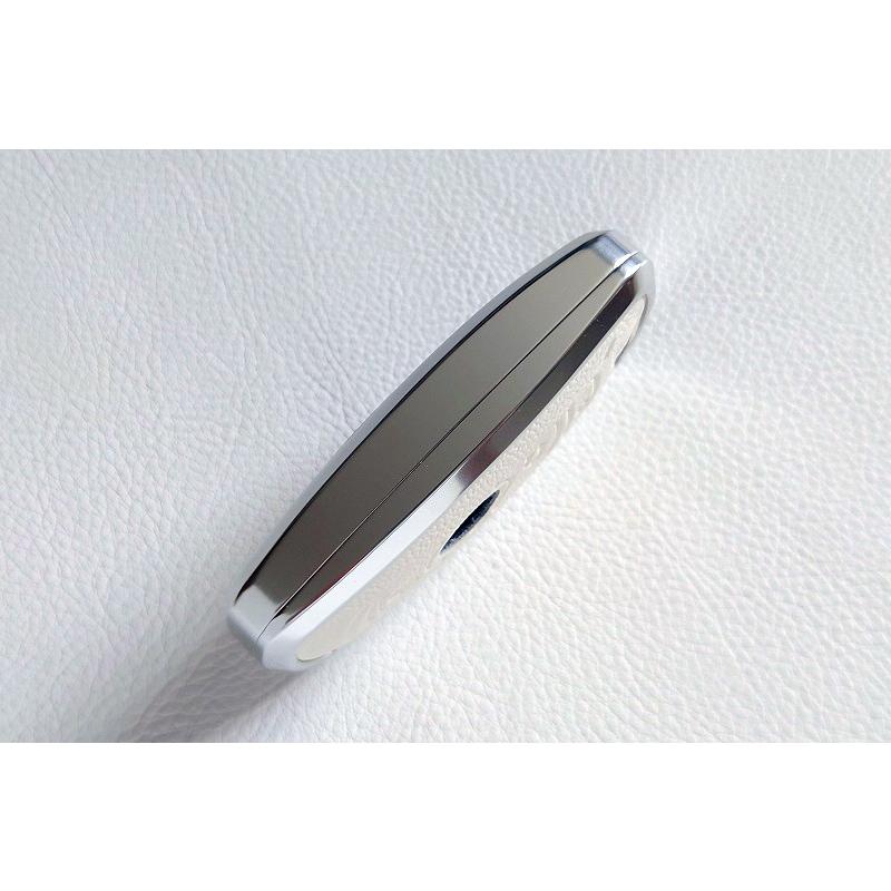BMW ホワイトレザー アルミフレーム キーカバー F20 F22 F30 F31 F80 F32 F33 F36 F82 F10 F11 ...