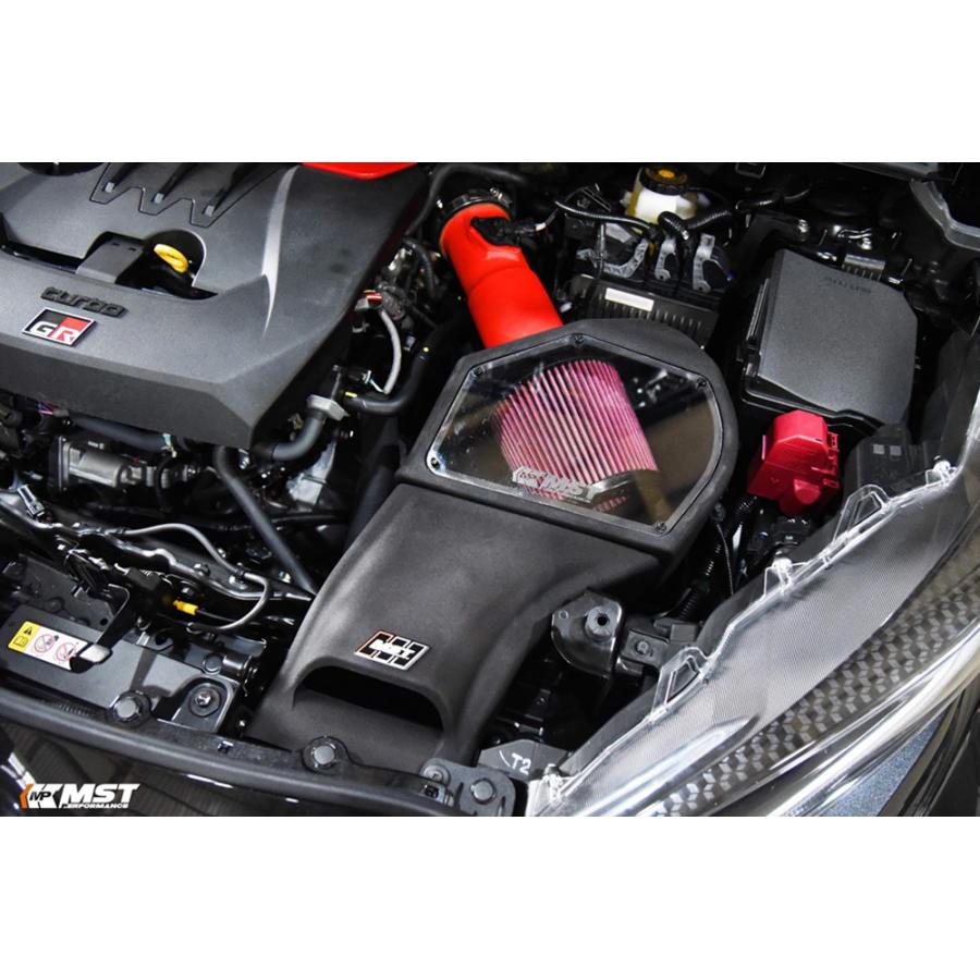 トヨタ GR ヤリス エアクリ インテークシステム V2 レッドパイプ MSTパフォーマンス YARIS : G-FUNKTION ヤフー店 - 通販 - Yahoo!ショッピング