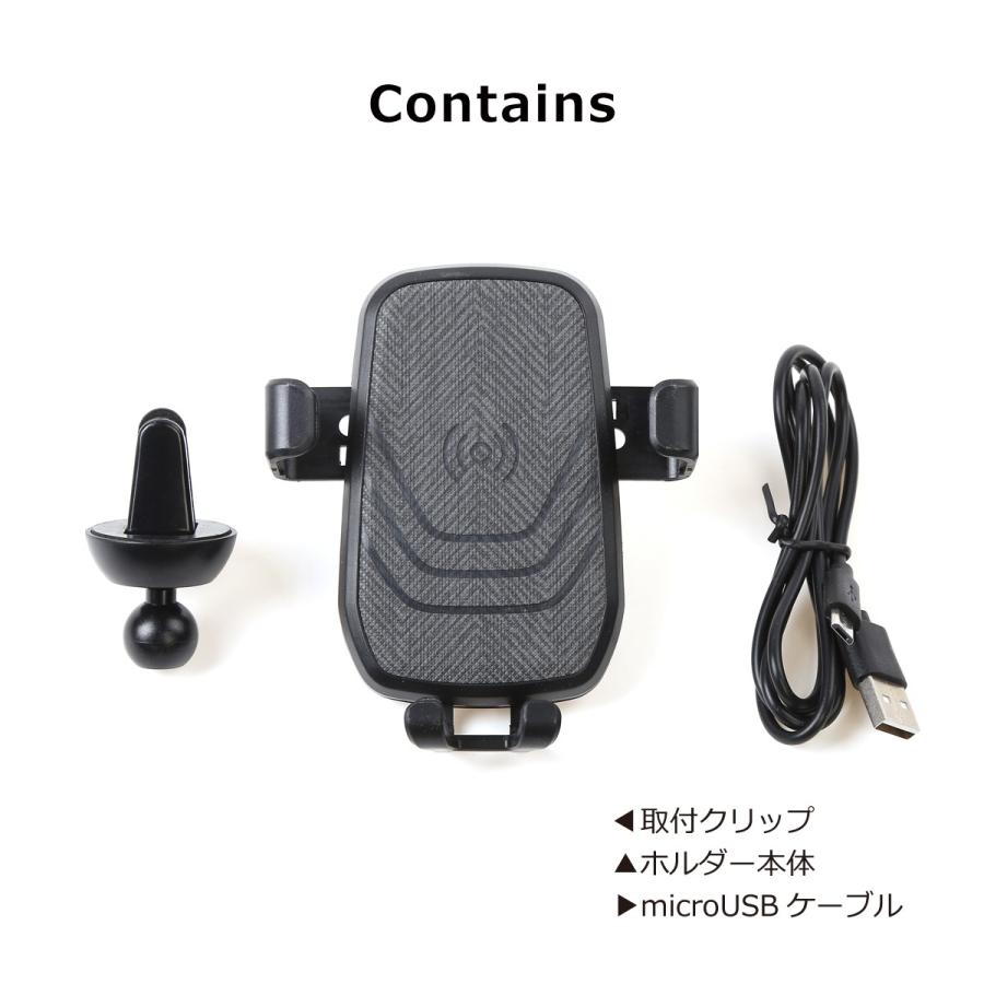 スマホ 充電器 ワイヤレス 車 急速 スマホスタンド 急速充電器 Qi iPhone8 iPhoneX android 置くだけ充電器 エアコン吹き出し口 車載用 : ジージーバンク ヤフー店 ...