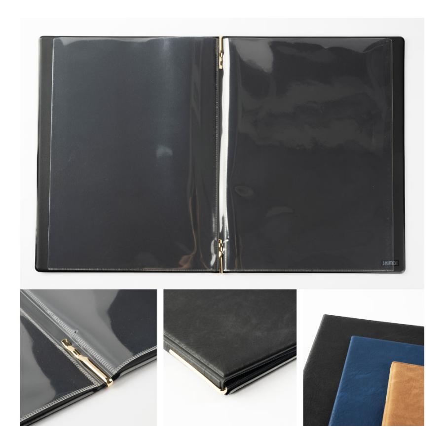 洋風メニューブック メニューブック A4 メニュークリップ 洋風 メニューカバー おしゃれ 飲食店 メニュー表 ファイルブック 業務用 高級 yyb-cp06 : Green Park ...