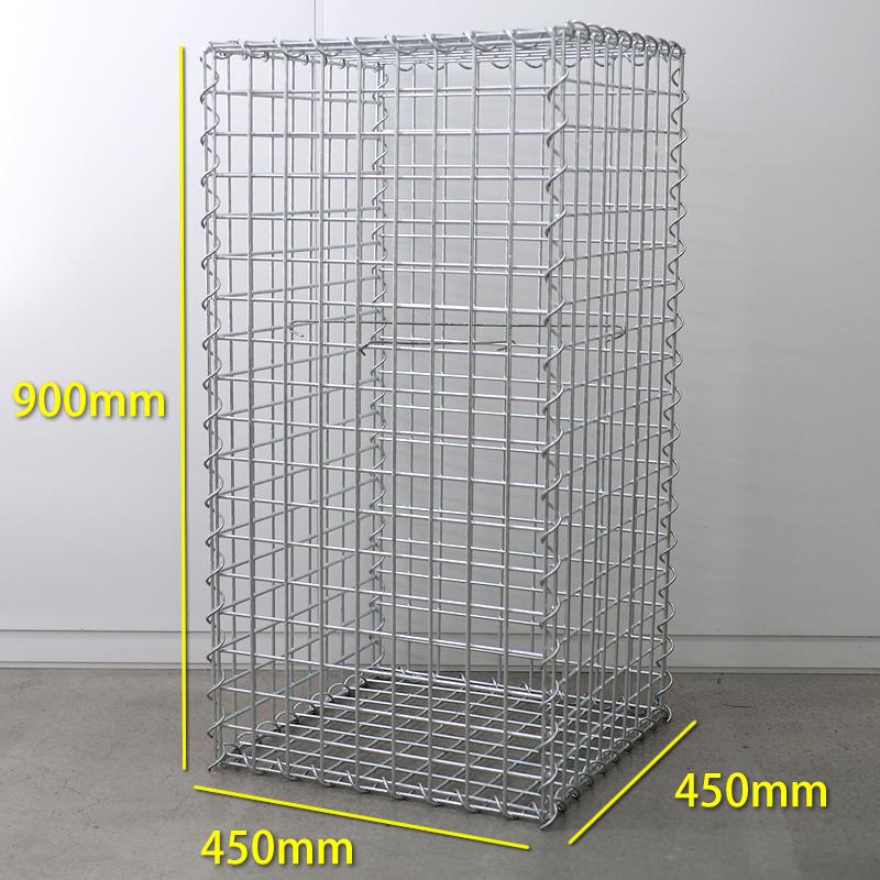 ガビノバ GABINOVA 900mm × 450mm ガビオン 蛇篭 GABION ワイヤ径 5mm 溶融亜鉛メッキ メッシュ : オンリーライフ Yahoo!ショッピング店 - 通販 ...