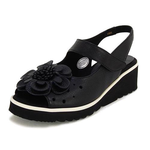 FIZZ REEN REEN フィズリーン 革 フラワーモチーフ 厚底 サンダル : GHILLI - 通販 - Yahoo!ショッピング