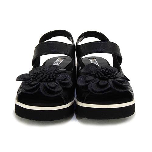 FIZZ REEN REEN フィズリーン 革 フラワーモチーフ 厚底 サンダル : GHILLI - 通販 - Yahoo!ショッピング