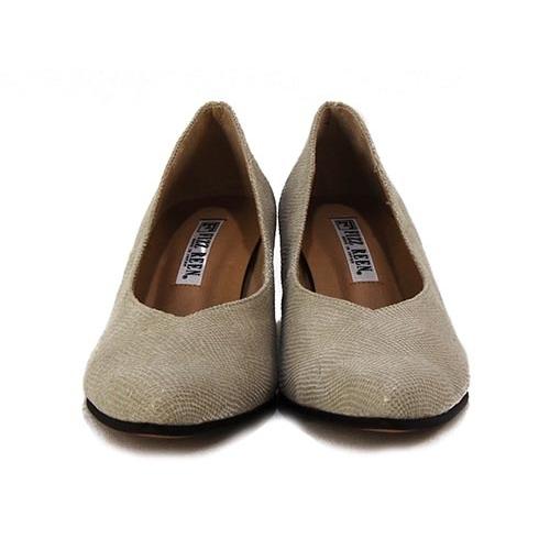 FIZZ REEN FIZZREEN フィズリーン 革（リザード型押） プレンパンプス : GHILLI - 通販 - Yahoo!ショッピング