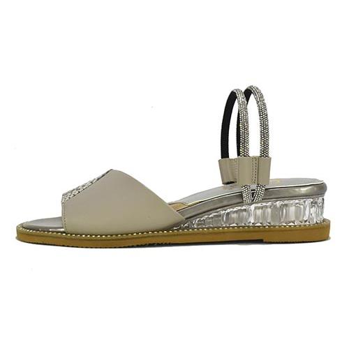 FIZZ REEN（フィズリーン） [SALE30%OFF] 革（スムースX型押） ビジューストラップ サンダル : GHILLI - 通販 - Yahoo!ショッピング