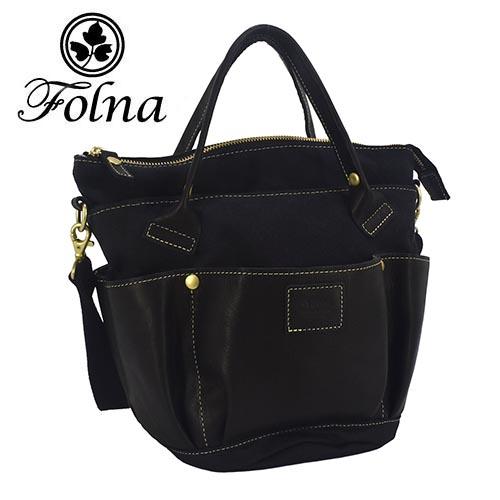 Folna FOLNA（フォルナ） 革Xキャンバス 2WAY ガーデンバッグ : GHILLI - 通販 - Yahoo!ショッピング