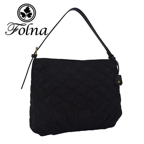 FOLNA（フォルナ） ポリエステル生地 キルティング ワンハンドバッグ : fo904066bl : GHILLI - 通販 - Yahoo!ショッピング
