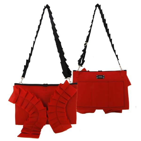 [SALE30%off] ケイトリメル KATE RIMER ポリエステル プリーツ飾りショルダーバッグ : GHILLI - 通販 ...