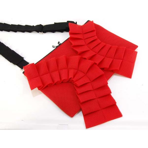 [SALE30%off] ケイトリメル KATE RIMER ポリエステル プリーツ飾りショルダーバッグ : GHILLI - 通販 ...