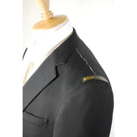 【大きいサイズ】合服ウール高率混 シングル 2B ブラックスーツ RM6402 【E4 E5 E6 E7 E8 K5 K6 K7 K8】【日本 ...