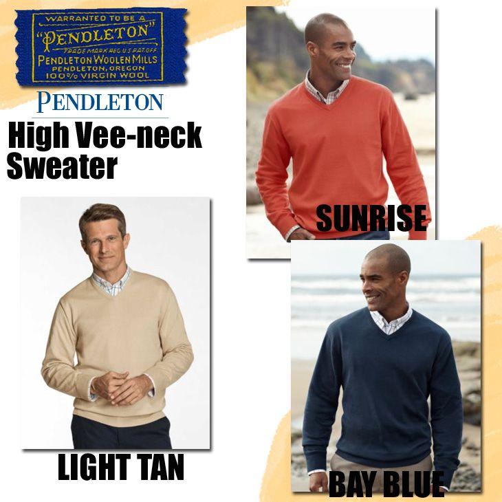 PENDLETON Pendleton (ペンドルトン) HIGH VEE SWEATER (ハイ ヴィーセーター) Vネック セーター : GIAMB - 通販 - Yahoo!ショッピング
