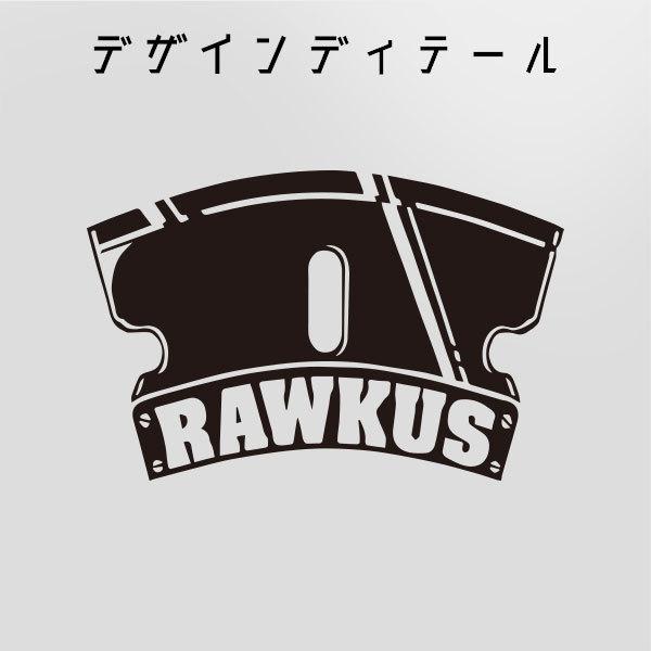ストリート大人気ブランドTシャツ オリジナル シンプル RAWKUS 英語表記 ロゴ かっこいい トレンド 個性派 半袖 Tシャツ カットソー ...