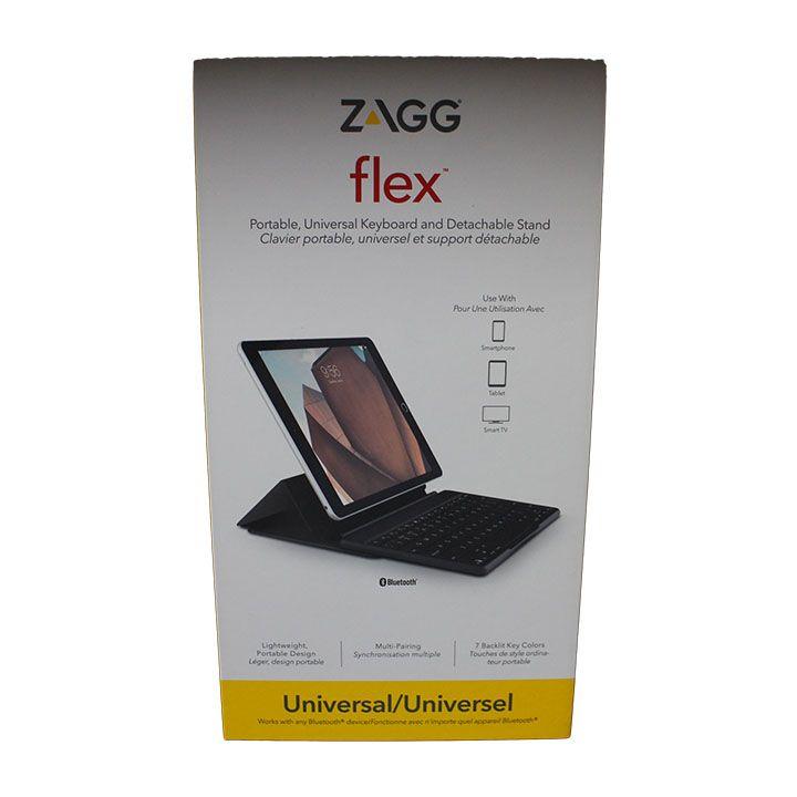 【未使用品】 ZAGG flex Portable, Universal Keyboard and Detachable Stand ...