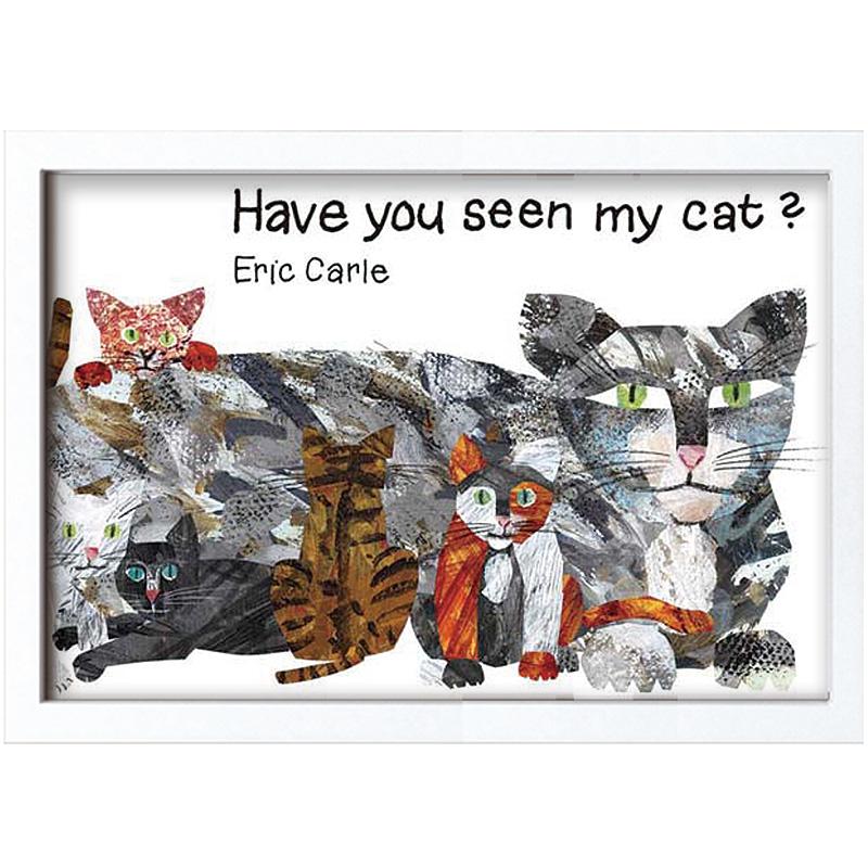 ( アートフレーム ) Eric Carle エリック・カール Have You Seen My Cat? : ギフトオンリーワン - 通販 ...