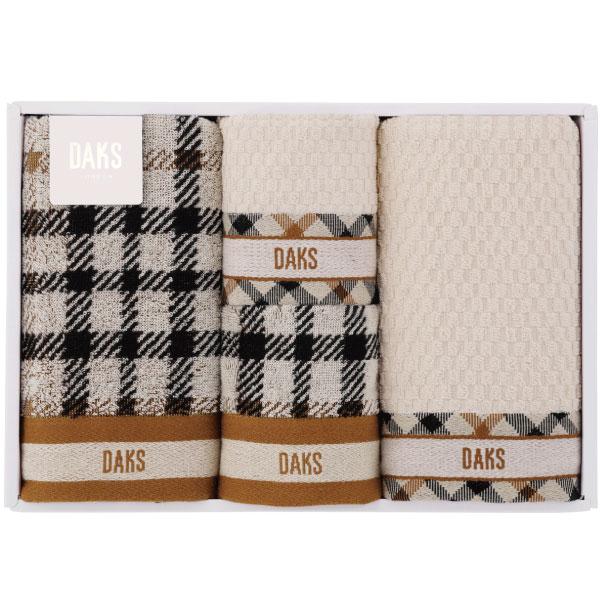 DAKS ダックス フェイス・タオルハンカチセット 55-3089400 【_ : ギフトハレ - 通販 - Yahoo!ショッピング