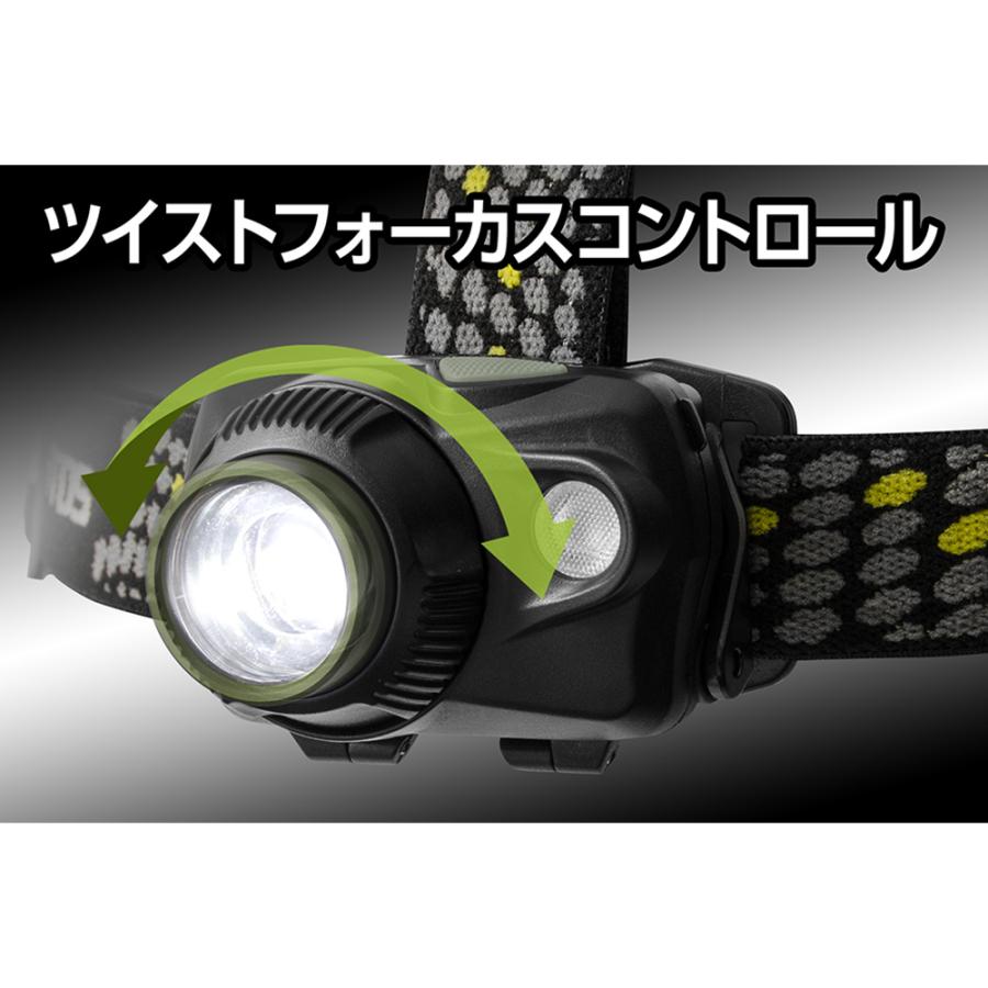 GENTOS 訳あり特別価格 ジェントス ヘッドライト W STARシリーズ WS-443HD 乾電池式 充電池式 アウトドア 作業 LED ギフト対応不可 (sa) : ギフトマン ...