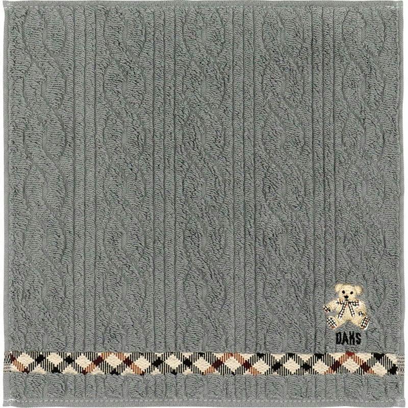 DAKS（ダックス） ケーブルベア タオルハンカチ グレー : youty japan - 通販 - Yahoo!ショッピング