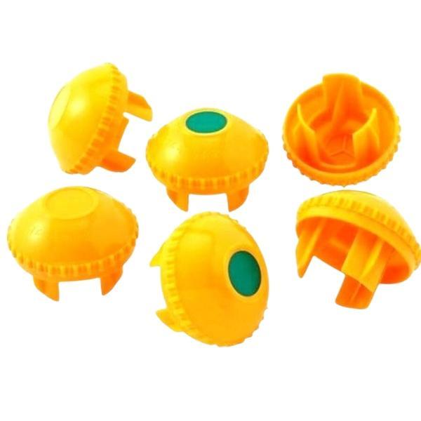 アラオ スリムキャッピカ 黄色 シール無 D19~D25 AR-0114 200個セット :hyu2800000000054:マテリアルM - 通販 - Yahoo!ショッピング