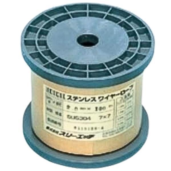 H.H.H. スリーエッチ ステンレスワイヤーロープ SC1×100 (ボビン巻) ワイヤー径1mm ワイヤー全長100m HHH : GO&GO - 通販 - Yahoo!ショッピング