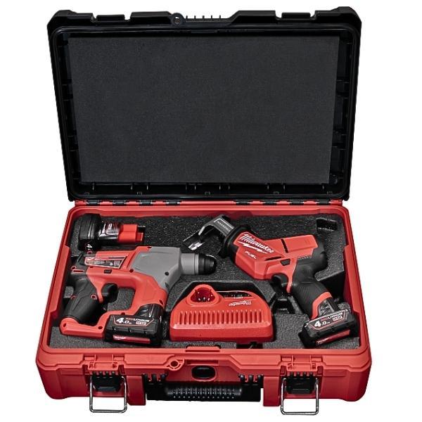 Milwaukee ミルウォーキー M12 FUEL パワーパック 13mm SDS-PLUSハンマードリル、レシプロソー FPP2BT-403P : GO&GO - 通販 - Yahoo ...