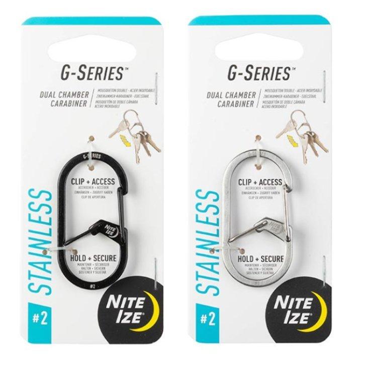 NITE IZE Gカラビナー #2 GS2-01-R6 : ギガメディアYahoo!ショップ - 通販 - Yahoo!ショッピング