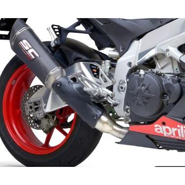 SCプロジェクト アプリリア RSV4 1100 Factory 2019-2020 SC1-R チタンスリップオンマフラー A18-91C ...