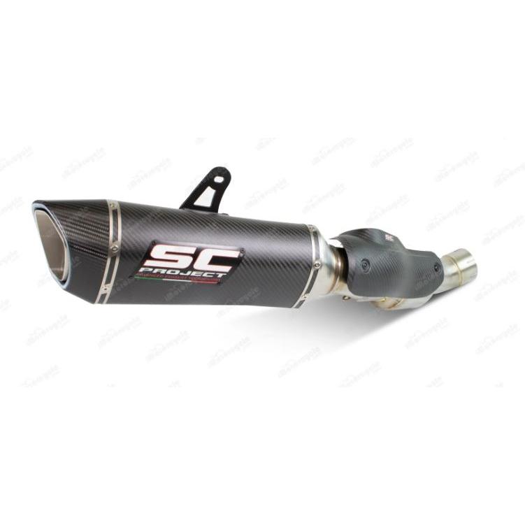 SCプロジェクト アプリリア RSV4 1100 Factory 2019-2020 SC1-R チタンスリップオンマフラー A18-91C ...