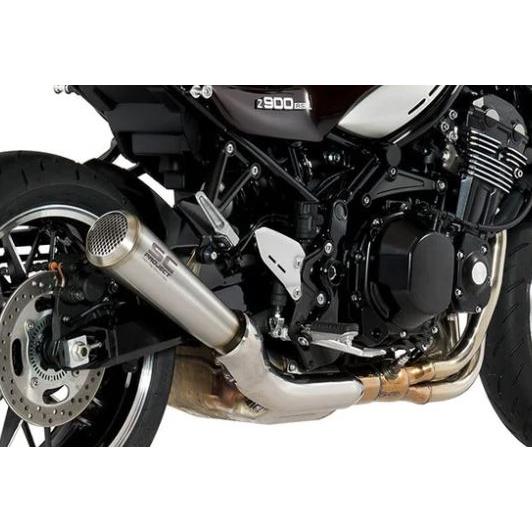 公道走行可 Z900RS Cafe 18-21 SC Project ヴィンテージコニック '70s スリップオン K29A-37A70S ...