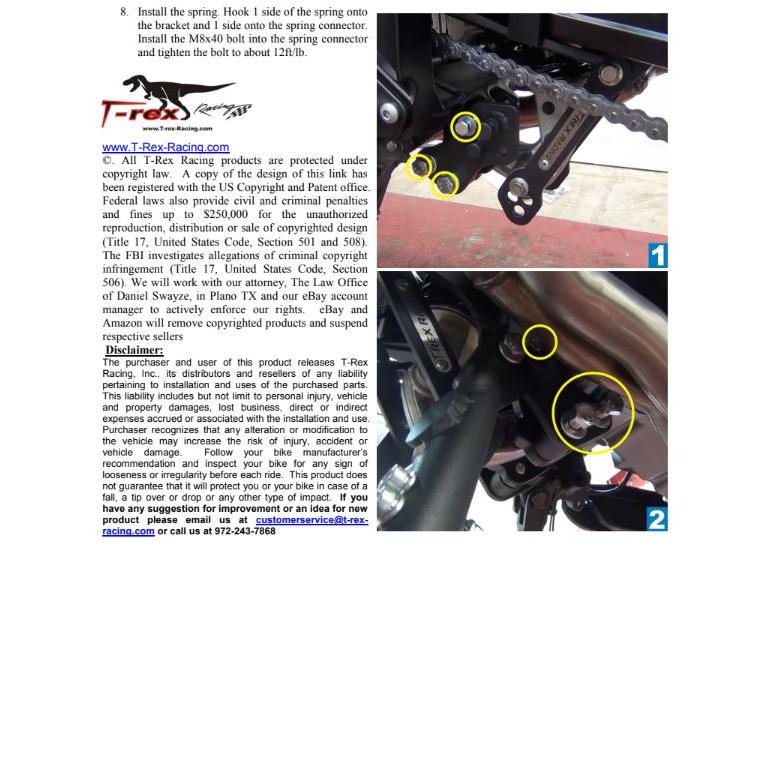 T-Rex Racing Vストローム650 2004-2023 アジャスタブルセンタースタンド N63-23CS : GIGASTATION ...