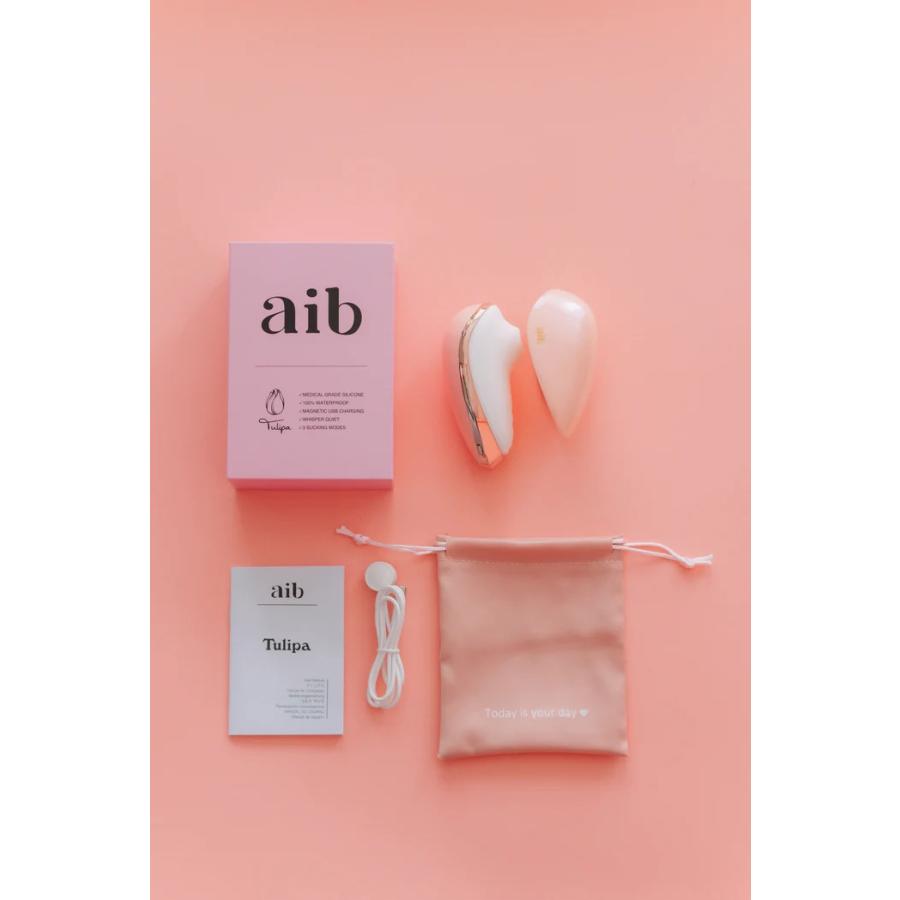 aib Tulipa Massager アイブ チュリパ マッサージャー セルフ プレジャー トイ 女性用 マッサージ器 マッサージ機 かわいい 吸引 デリケートゾーン 小型 防水 ...