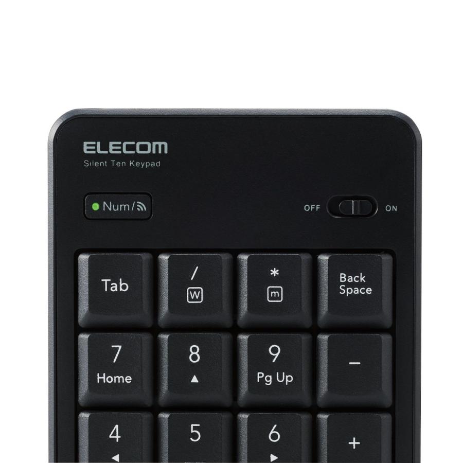 ELECOM（エレコム） テンキー Bluetooth 無線 静音 Windows/Chrome OS/macOS対応 ブラック TK-TBM023SKBK : Gikstore - 通販 ...