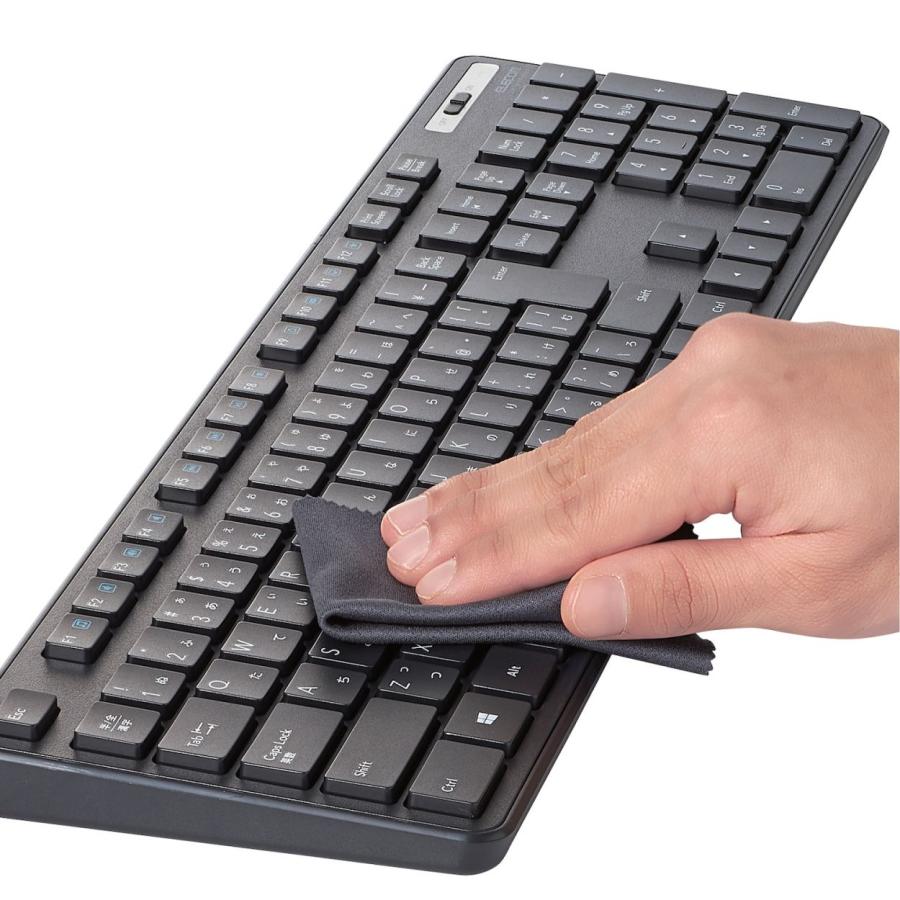 ELECOM エレコム キーボード ワイヤレスキーボード 薄型 メンブレン式 抗菌 テンキー付 ブラック TK-FDM110TKBK : Gikstore - 通販 - Yahoo!ショッピング