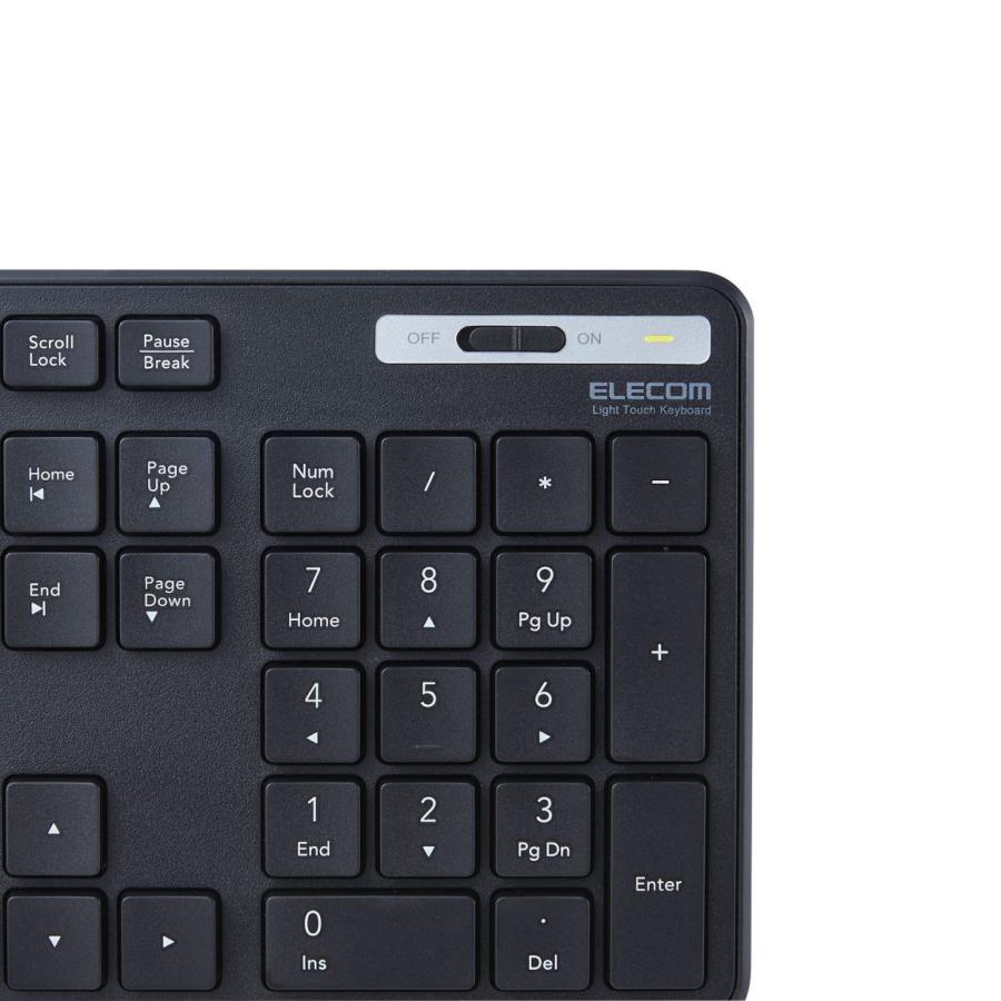 ELECOM エレコム キーボード ワイヤレスキーボード 薄型 メンブレン式 抗菌 テンキー付 ブラック TK-FDM110TKBK : Gikstore - 通販 - Yahoo!ショッピング