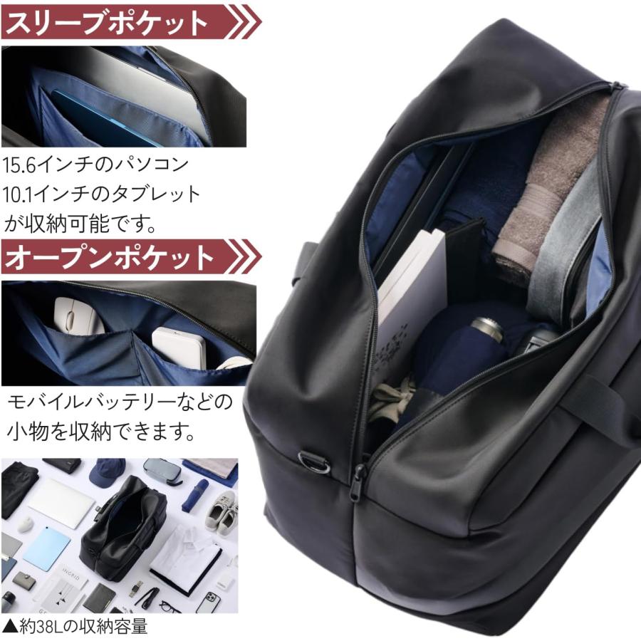 ELECOM エレコム 旅行 バッグ 防犯バッグ ボストンパック 撥水加工 スキミング防止 ブラック BM-DBSC01BK : Gikstore - 通販 - Yahoo!ショッピング