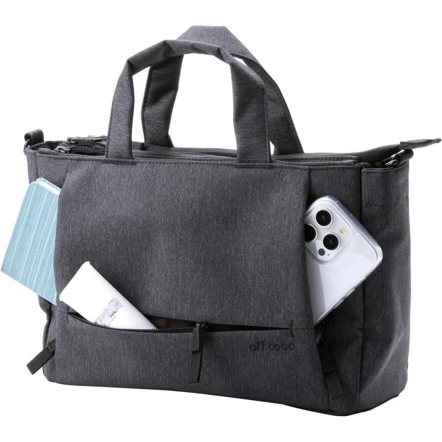 ELECOM エレコム off toco ミニトートバッグ ショルダーバッグ 撥水 抗菌 ブラック BM-OFHB01BK : Gikstore - 通販 - Yahoo!ショッピング