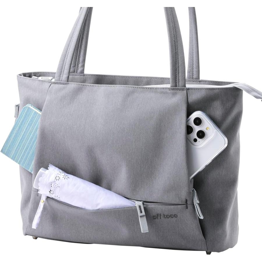 ELECOM エレコム off toco トートバッグ Lサイズ ショルダーバッグ 撥水 抗菌 グレー BM-OFTBL01GY : Gikstore - 通販 - Yahoo!ショッピング