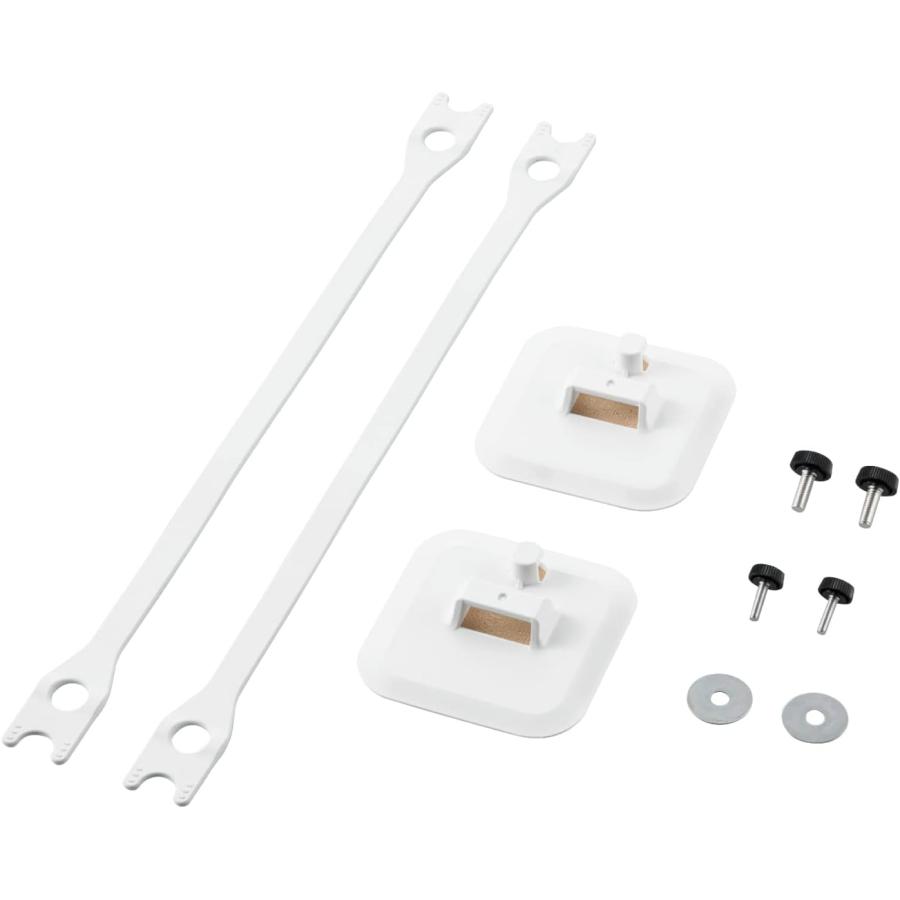 ELECOM 耐震 ゴムベルト テレビ 転倒防止 エレコム 2本入り 75インチまで対応 VESA穴対応 震度7相当の耐震試験実施済み 日本製 ホワイト TS-007 : Gikstore ...