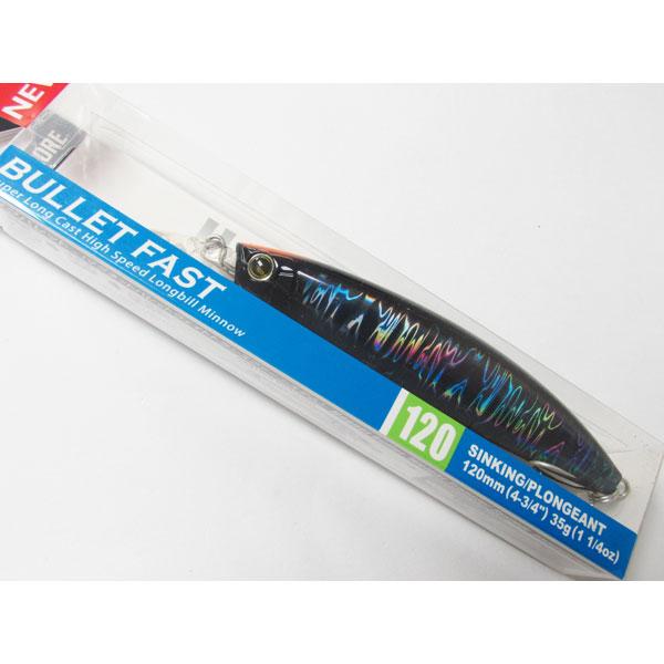 HARDCORE 【未使用中古品】デュエル ハードコア バレットファスト120 12cm・35g 6.HSBL シルエットブラック ネコポス対応商品 : ギル Yahoo店 - 通販 ...